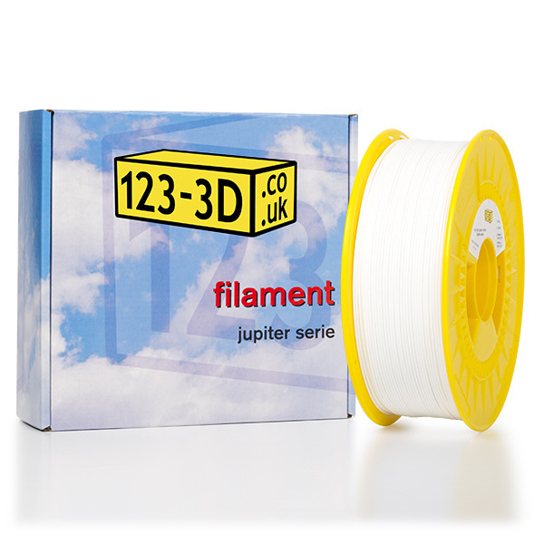123-3D Filament white 1.75 mm High Speed PLA 1.1 kg (Jupiter series ...