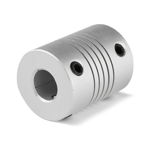 Flexible motor coupling, 5mm x 8mm 123-3D 123-3d.co.uk