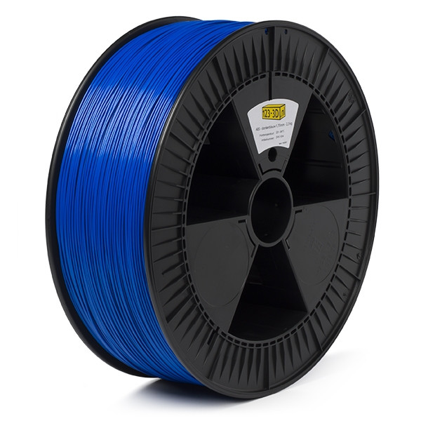 123-3D dark blue ABS filament 1.75mm, 2.3kg 123-3D 123-3d.co.uk
