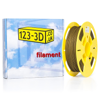 Wood 1.75mm PLA 123-3D oak wood PLA filament 1.75mm, 0.5kg wood 123-3d ...
