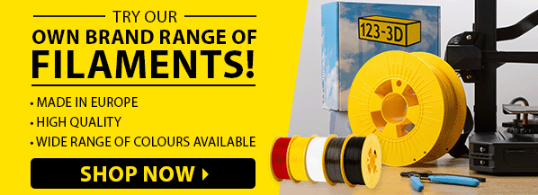 3D Printers, Filament & Tools | Best prices UK | 123-3d.co.uk